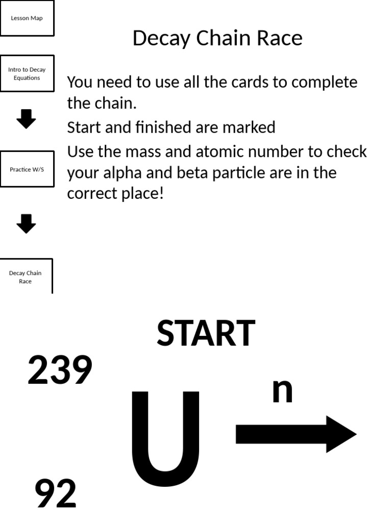 Decay Chain Answers | PDF