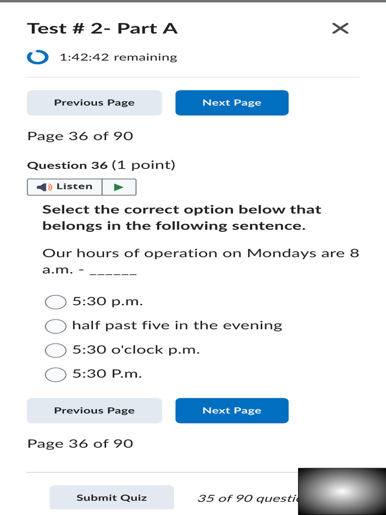 Quizzes - 24M - Document Review & Proofreading (SEC. 001) - Centennial College | PDF