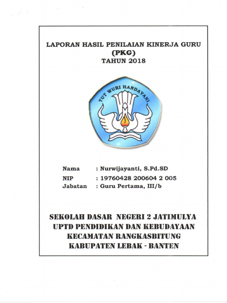 Laporan PKG 2018 | PDF