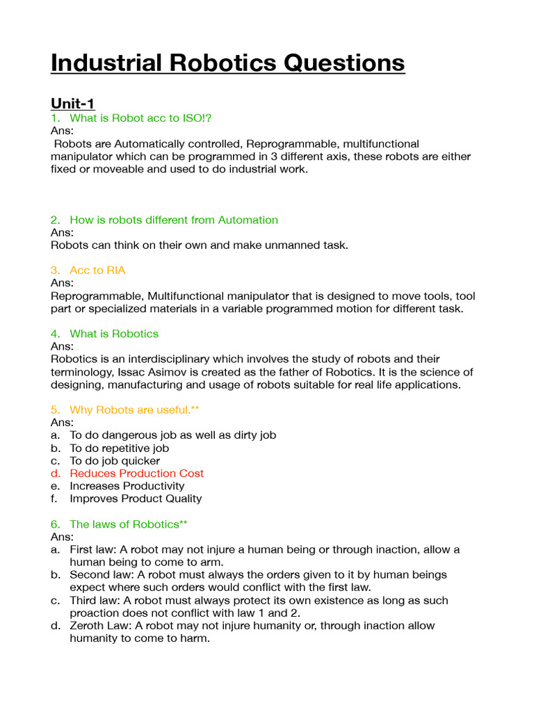 Industrial Robotics | PDF | Mechanical Engineering | Robotics