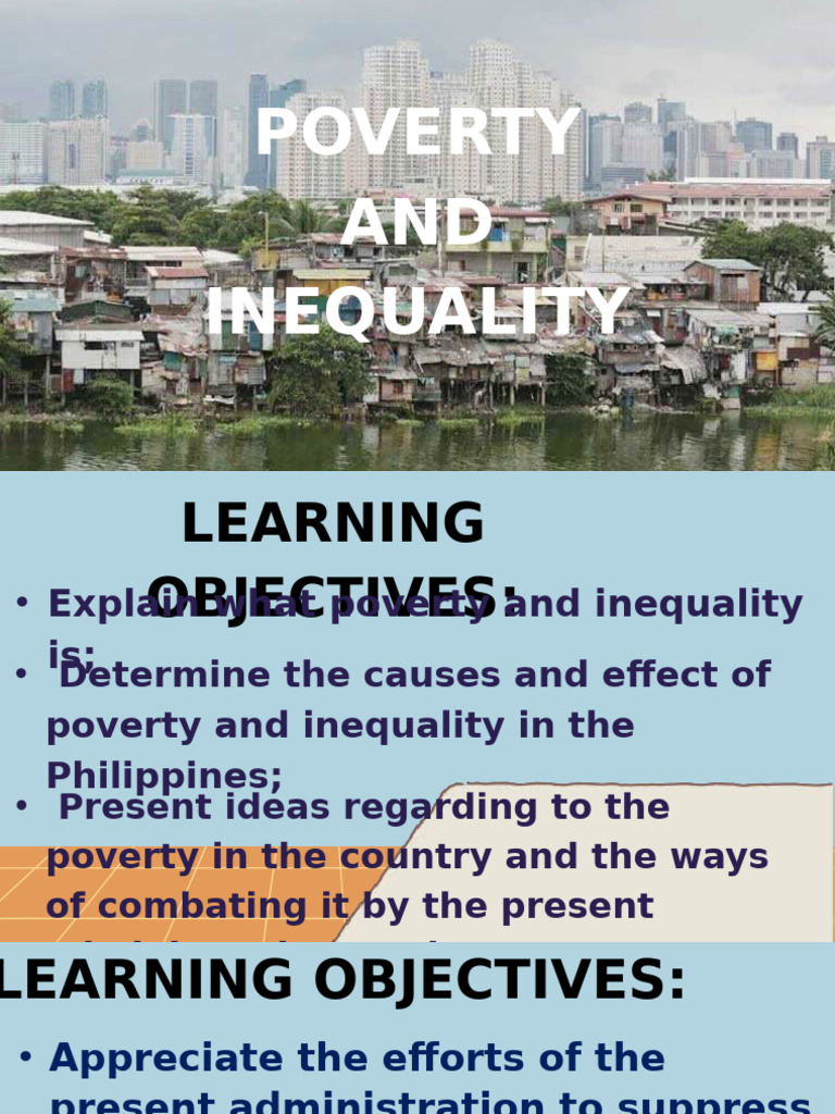 Poverty AND Inequality | PDF | Poverty | Poverty & Homelessness