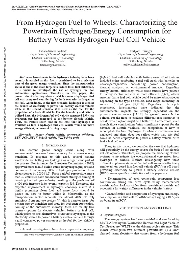 From_Hydrogen_Fuel_to_Wheels_Characterizing_the_Powertrain_Hydrogen ... From_Hydrogen_Fuel_to_Wheels_Characterizing_the_Powertrain_Hydrogen ...