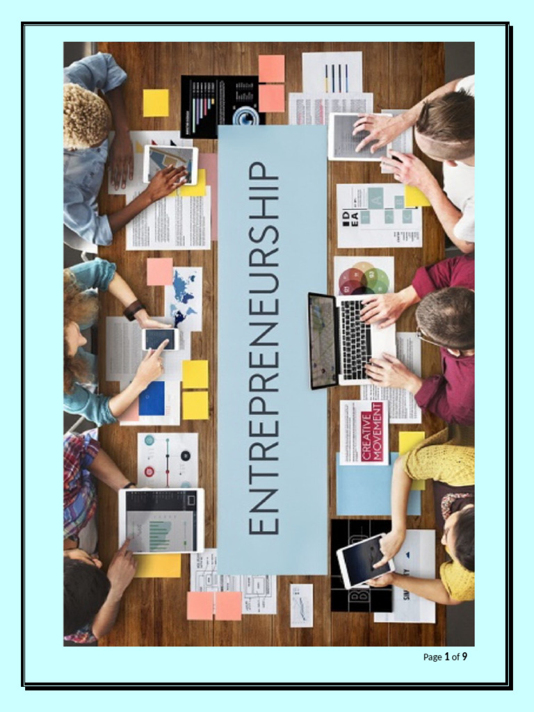 Entrepreneurship Project | PDF | Entrepreneurship | Economies