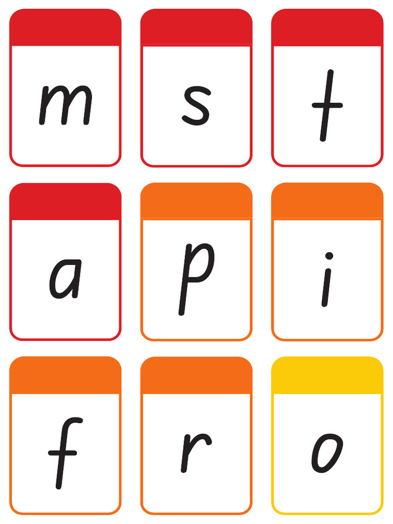 MiniLit Phonics 6x9cm Copy | PDF