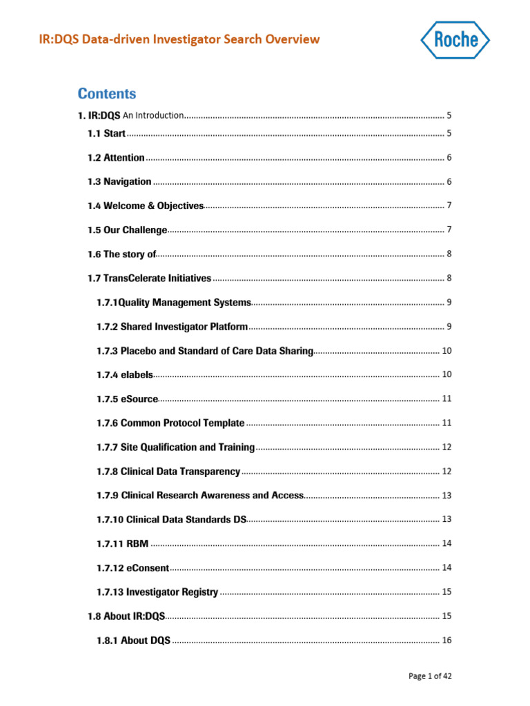 IR - DQS Data-Driven Investigator Search Overview v2 | PDF