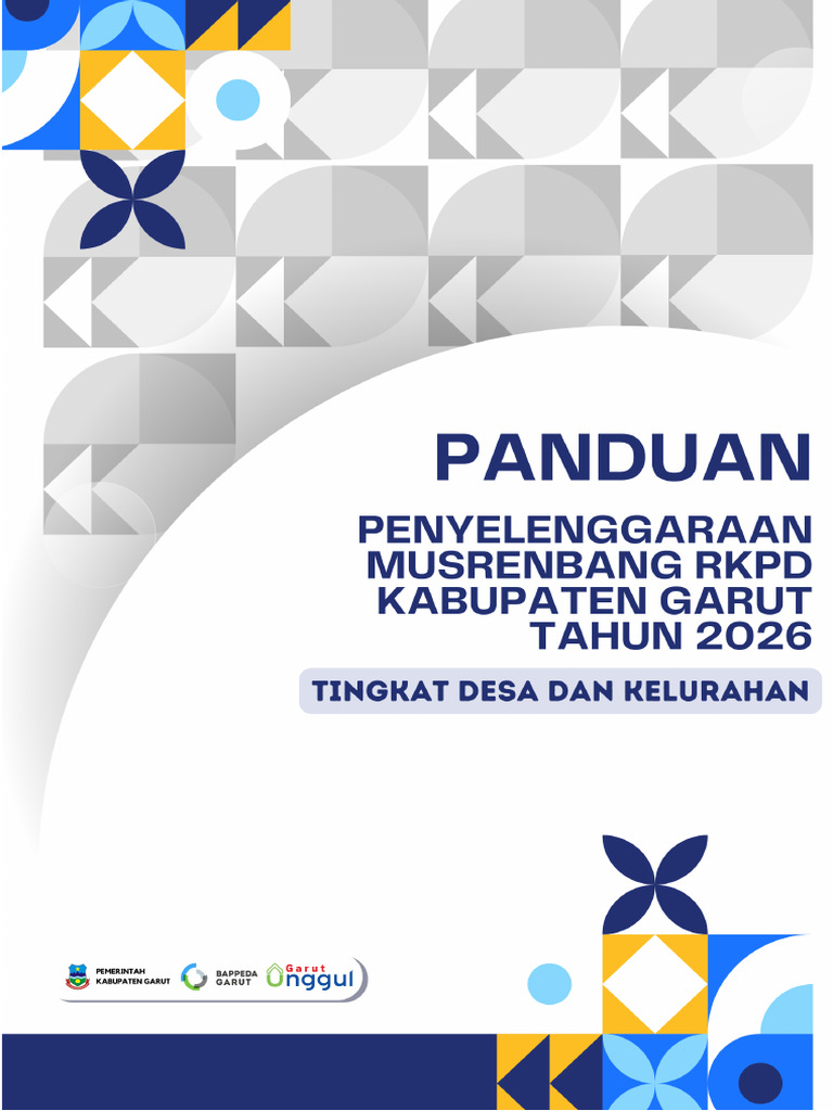 Panduan Musrenbang Desa 2026 Garut | PDF