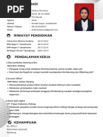 Biodata Luthfi Halimawan | PDF