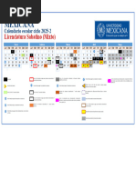 Calendario Escolar UAEM 2025-2026 | PDF