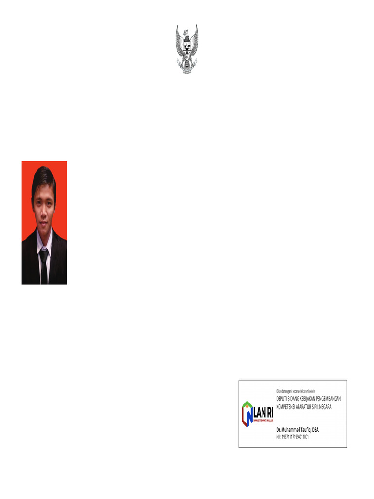 Sertifikat Orientasi PPPK Cecep | PDF