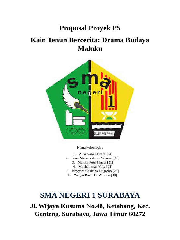 Proposal Proyek P5-1 | PDF
