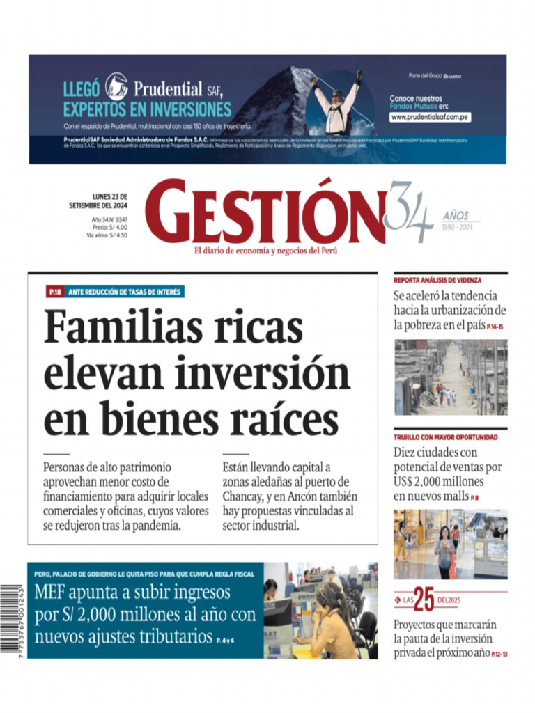 Diario Gestión 20240923 | PDF