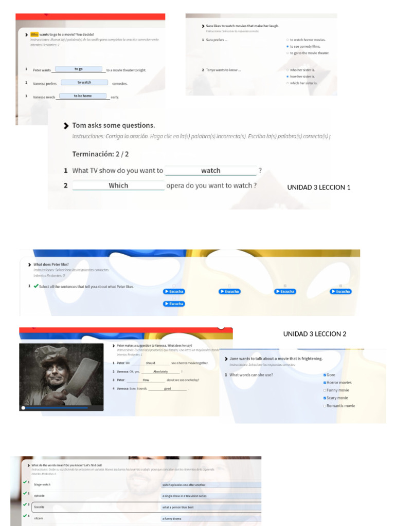 Apoyo Nivel 2 Unidad 3 | PDF