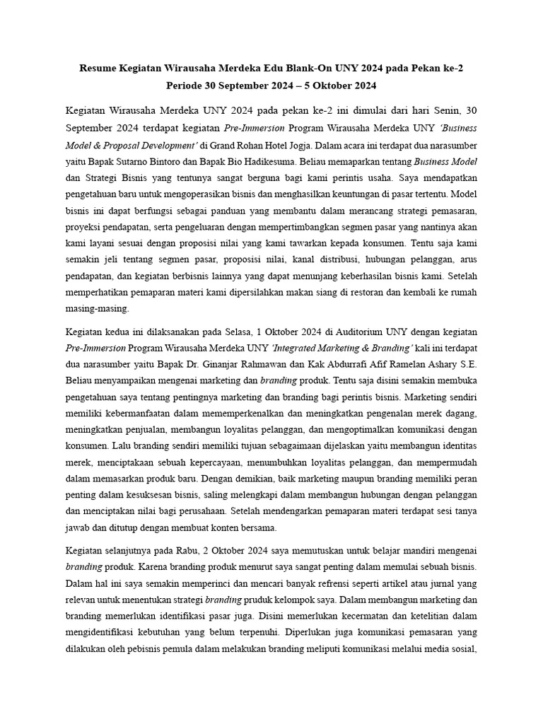 File Tugas Resume Pekan Ke-2 | PDF