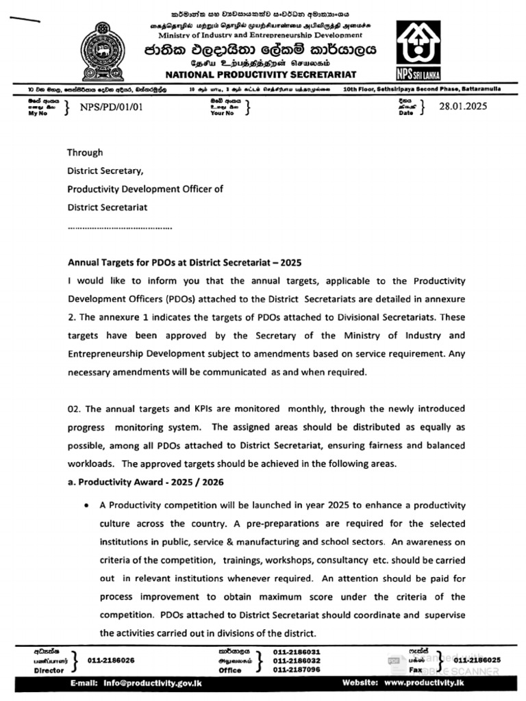 Action Plan For District PDOs | PDF