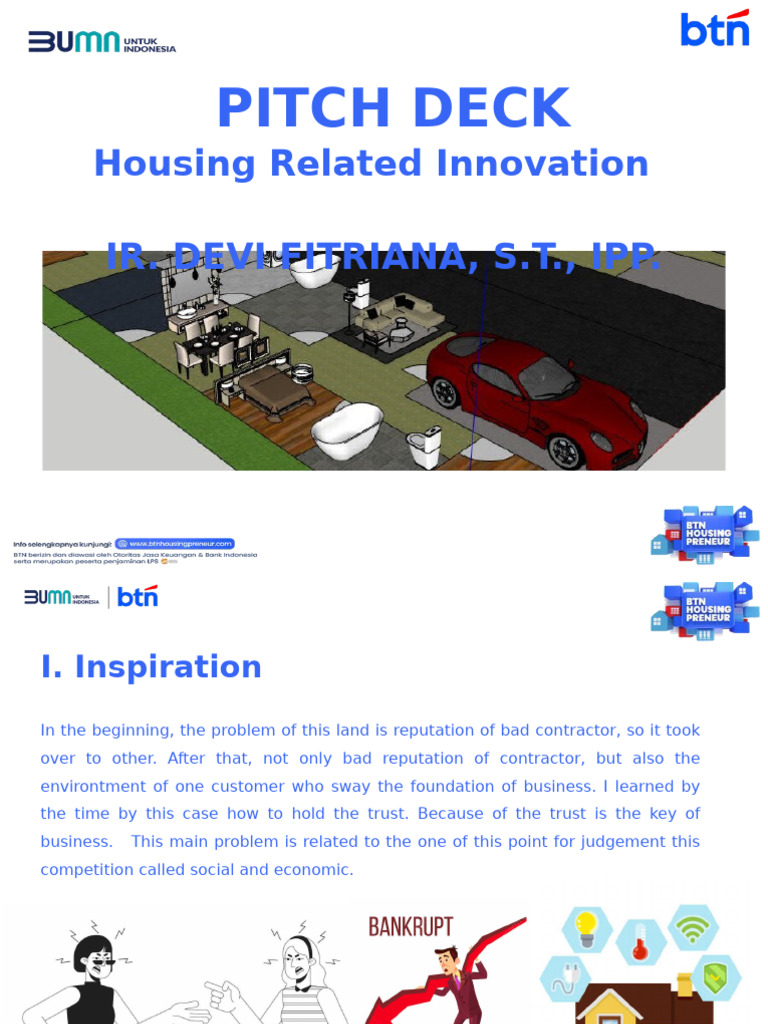 Pick Deck and Panel Presentation APPLE HOME 1 - Devi Fitriana | PDF