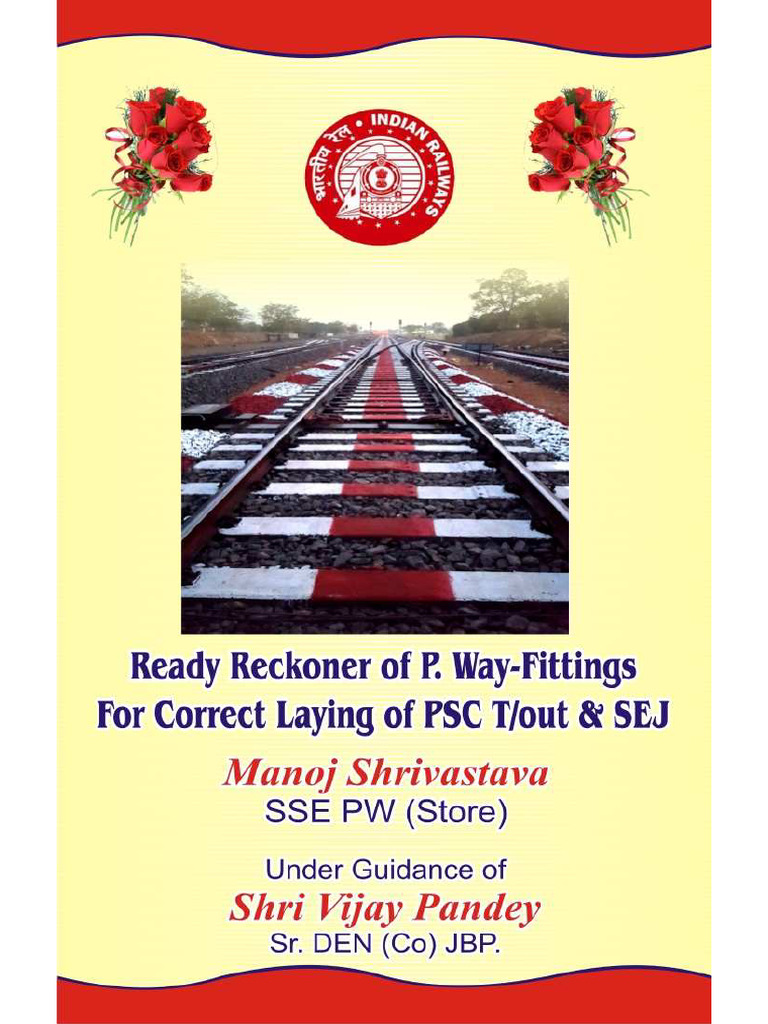 SEJ Fittings and P-Way Components Guide | PDF | Rail Infrastructure ...