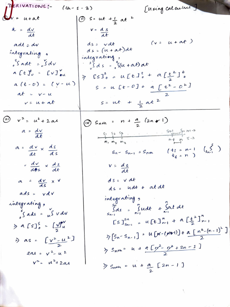 Derivations | PDF
