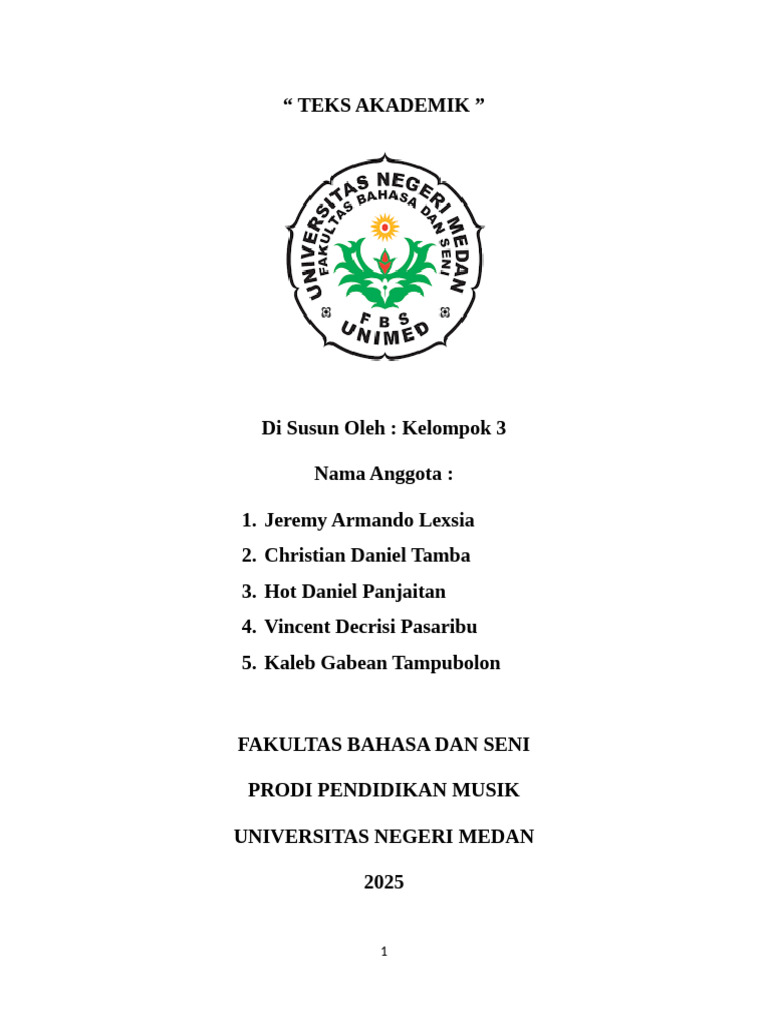 Panduan Menulis Teks Akademik | PDF