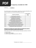 VHND Field Form Cum Check List Rev 01 | PDF | Medical Humanities ...