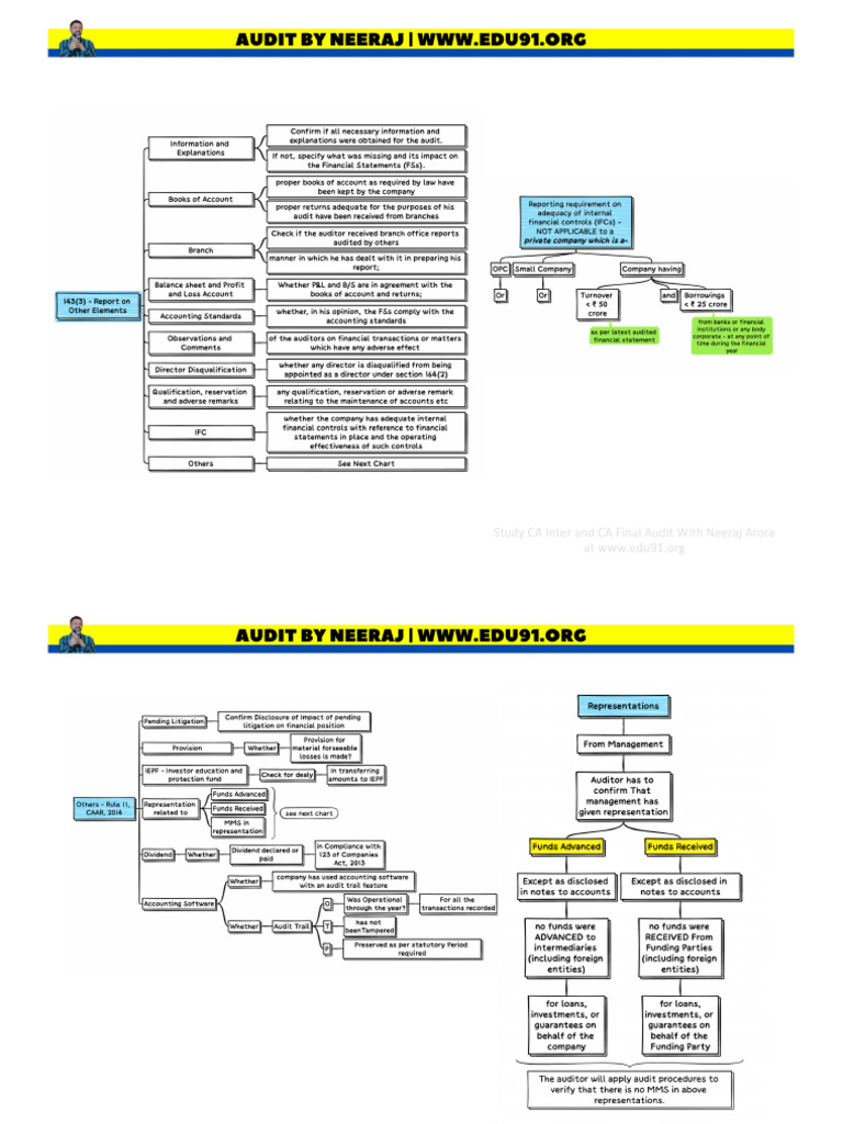 Audit Chart Book Chapter 8 Missing Charts | PDF