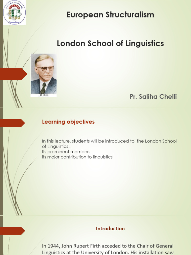 Lecture 4- London School.pptx | PDF | Linguistics | Phonetics
