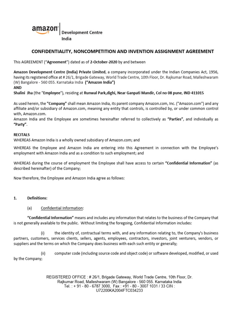 Confidentiality Agreement | PDF | Legal Remedy | Trade Secret