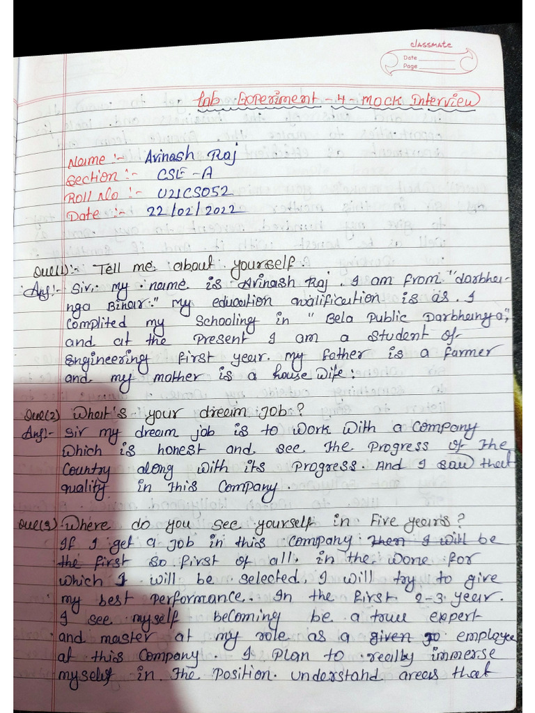 English Assignments Avinash | PDF