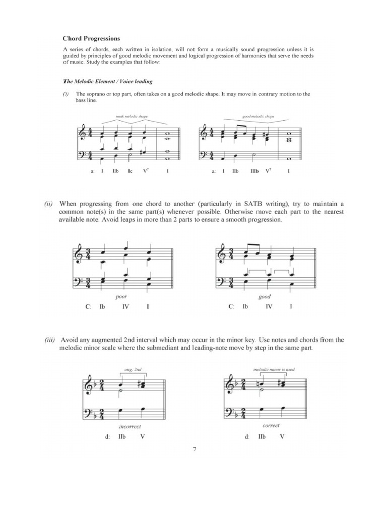 Grade 6 Harmony | PDF