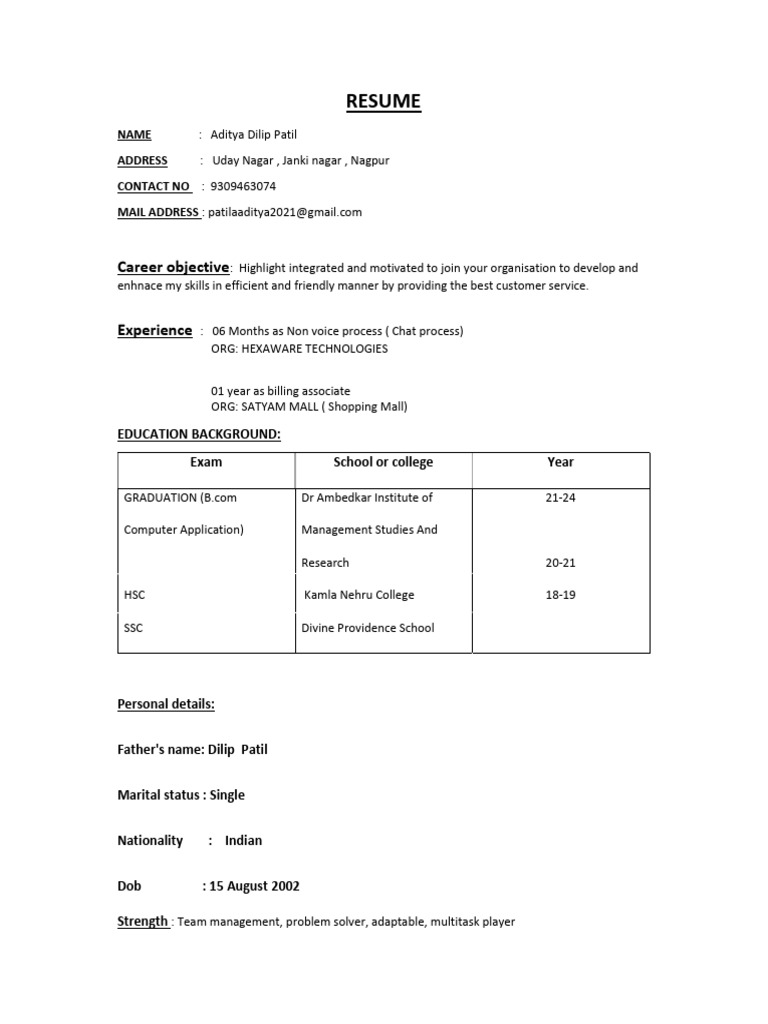 Updated Resume | PDF