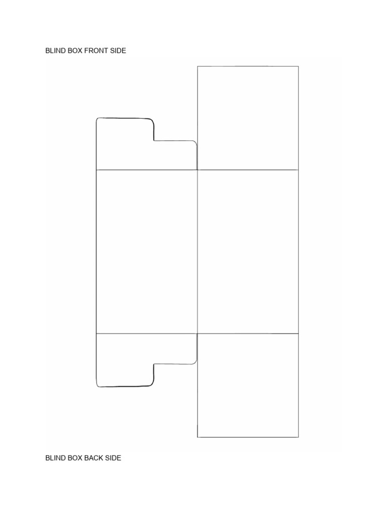 Blind Box Template | PDF