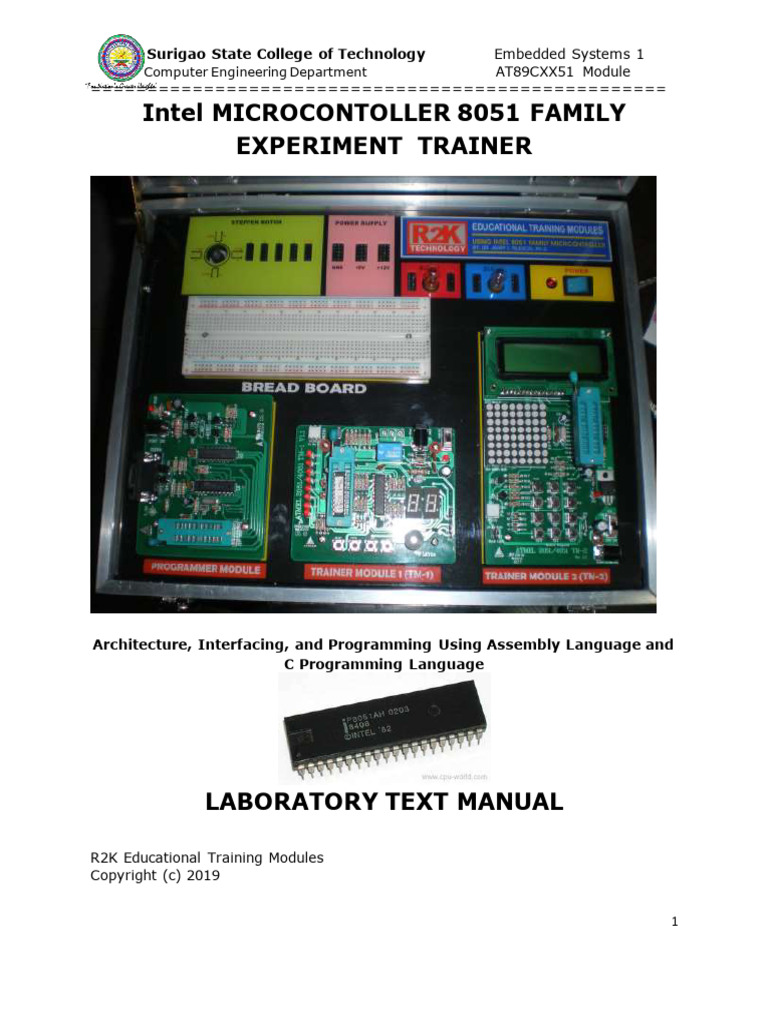 Embedded Systems 1 | PDF | Microcontroller | Logic Gate