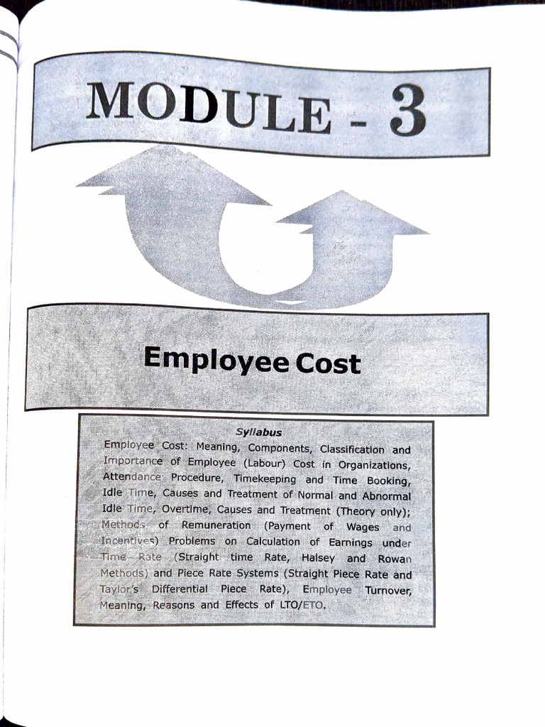 Employees Cost -1 | PDF | Piece Work | Overtime