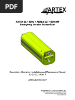 ELT 1000 Manual Y1-03-0259AA | PDF | Electromagnetic Interference | Radio