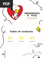 Snoopy Presentation Template Download | PDF