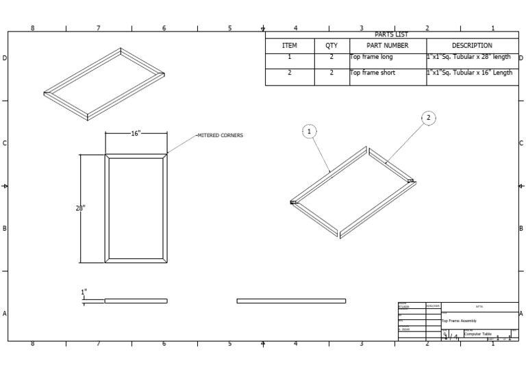 Top Frame Assbly | PDF