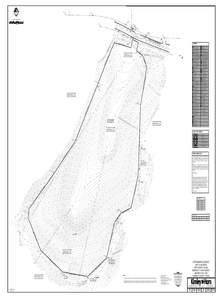 Golf Topographic Survey Report | PDF