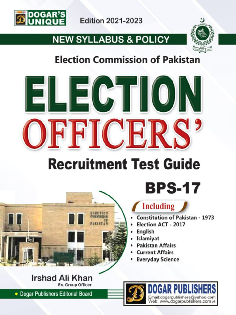 Election Officer PDF Book by GK With Faisal No Protected | PDF