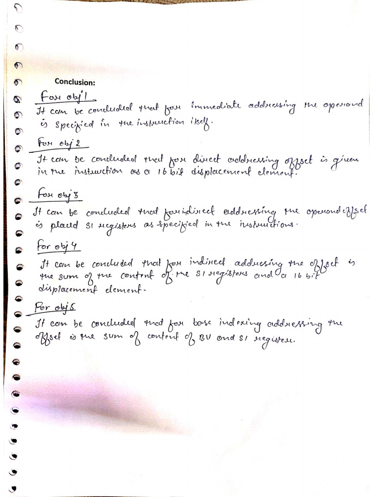 Conclusion and Postlab | PDF