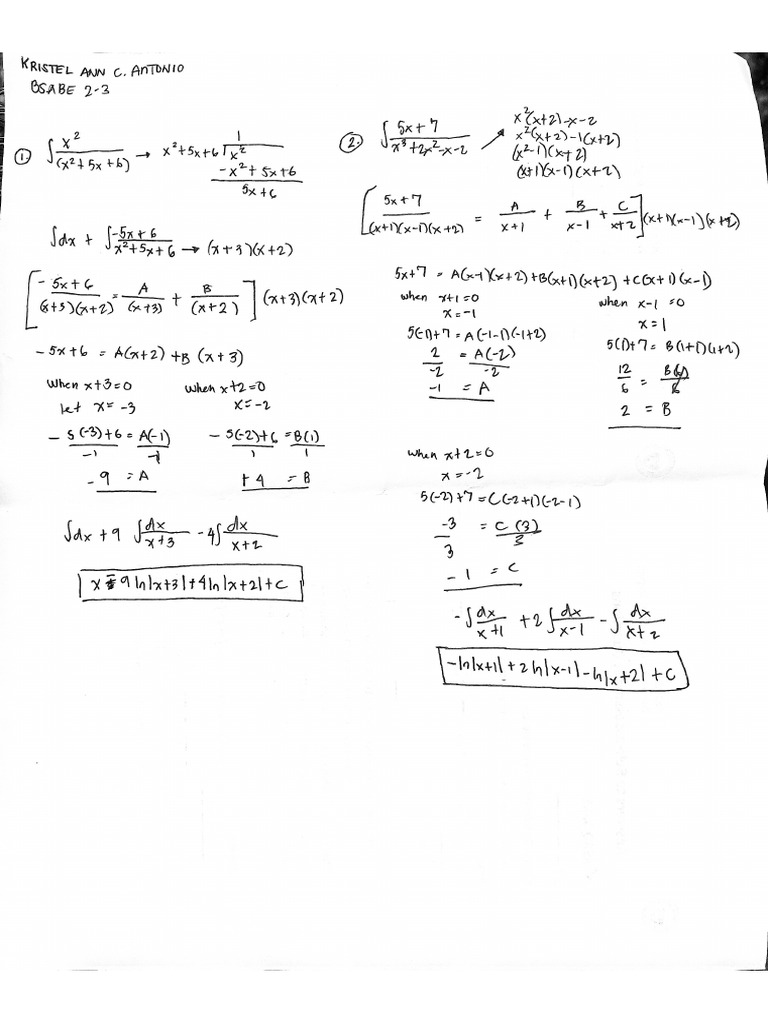 Assignment 4 - Calc | PDF