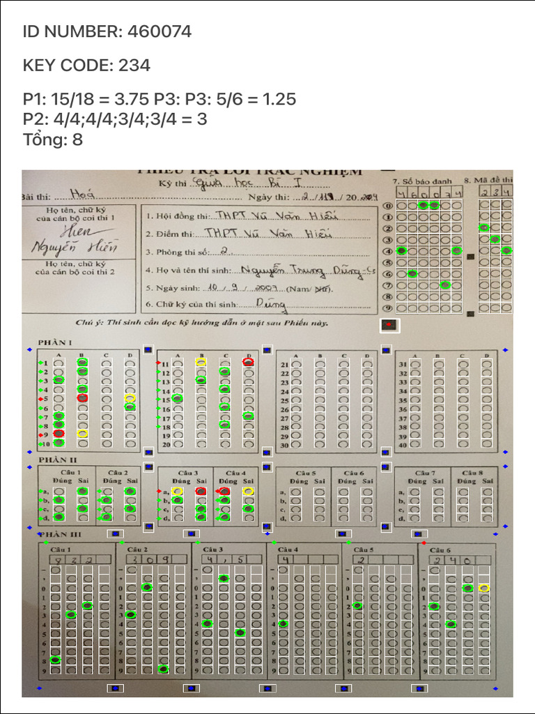 Bai Cham - Hoa12 - 7-Thg 11-2024 | PDF