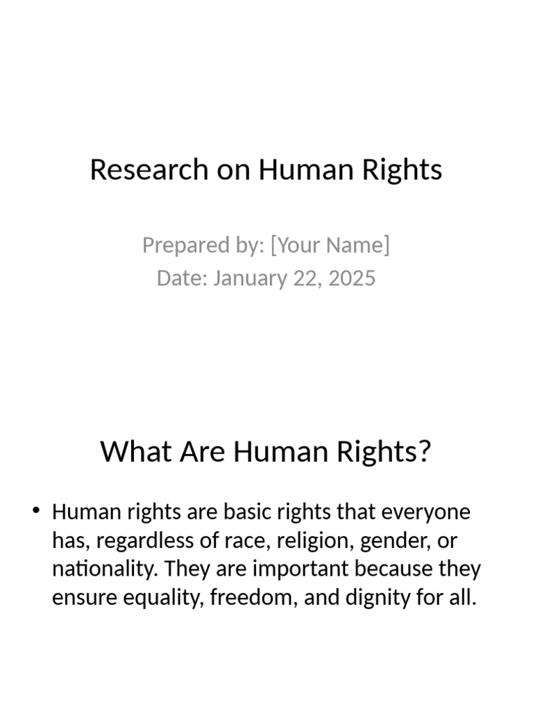Understanding Human Rights Basics | PDF