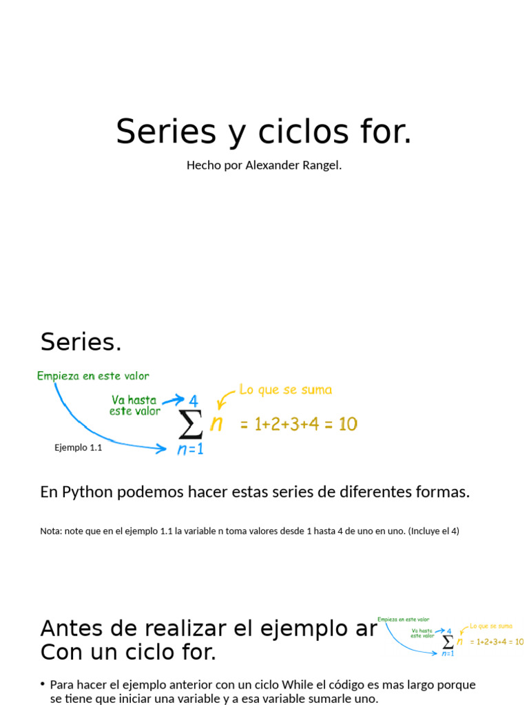 Ciclo For | PDF