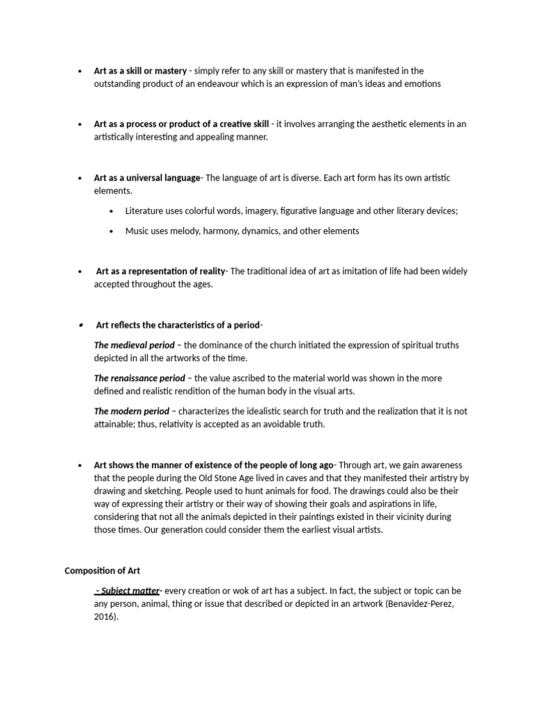 cpar | PDF | Composition (Visual Arts)