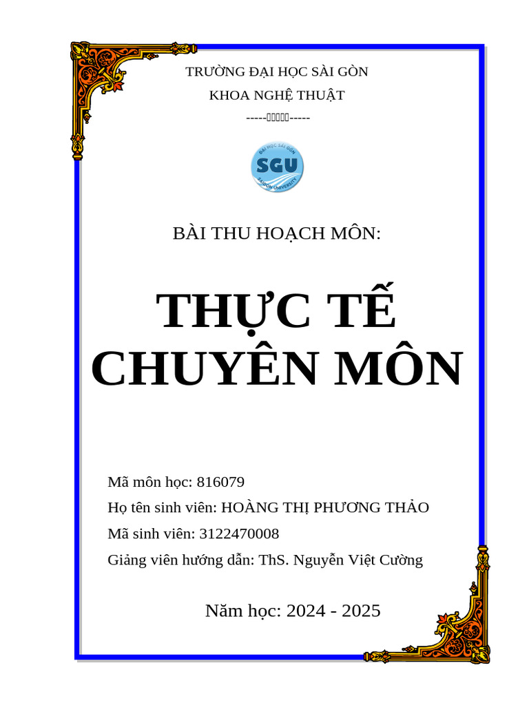 Tiểu Luận TTCM | PDF