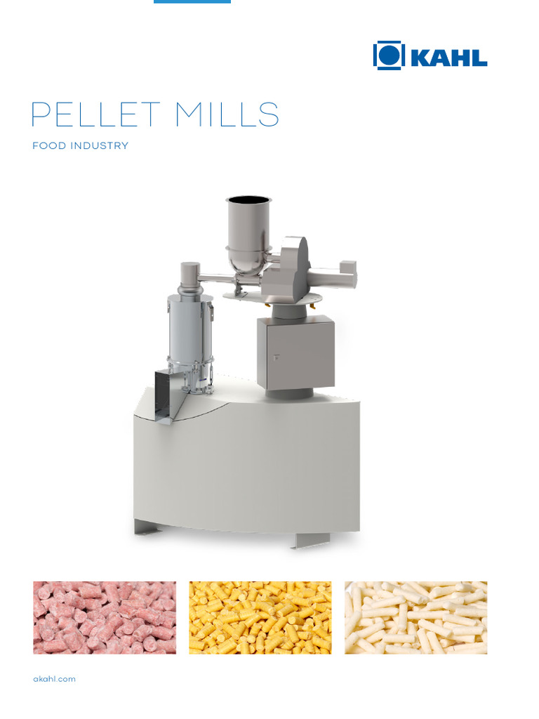 Pellet Mills Food Industry | PDF | Mill (Grinding)
