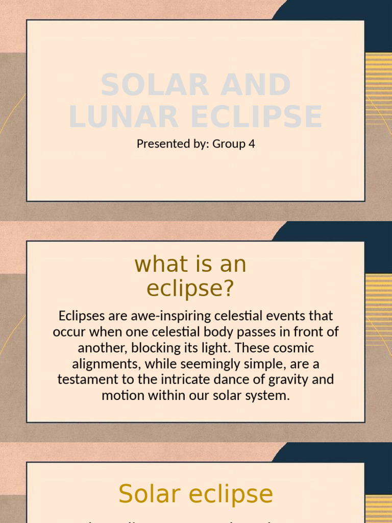 Solar and Lunar Eclipse | PDF | Eclipse | Solar Eclipse