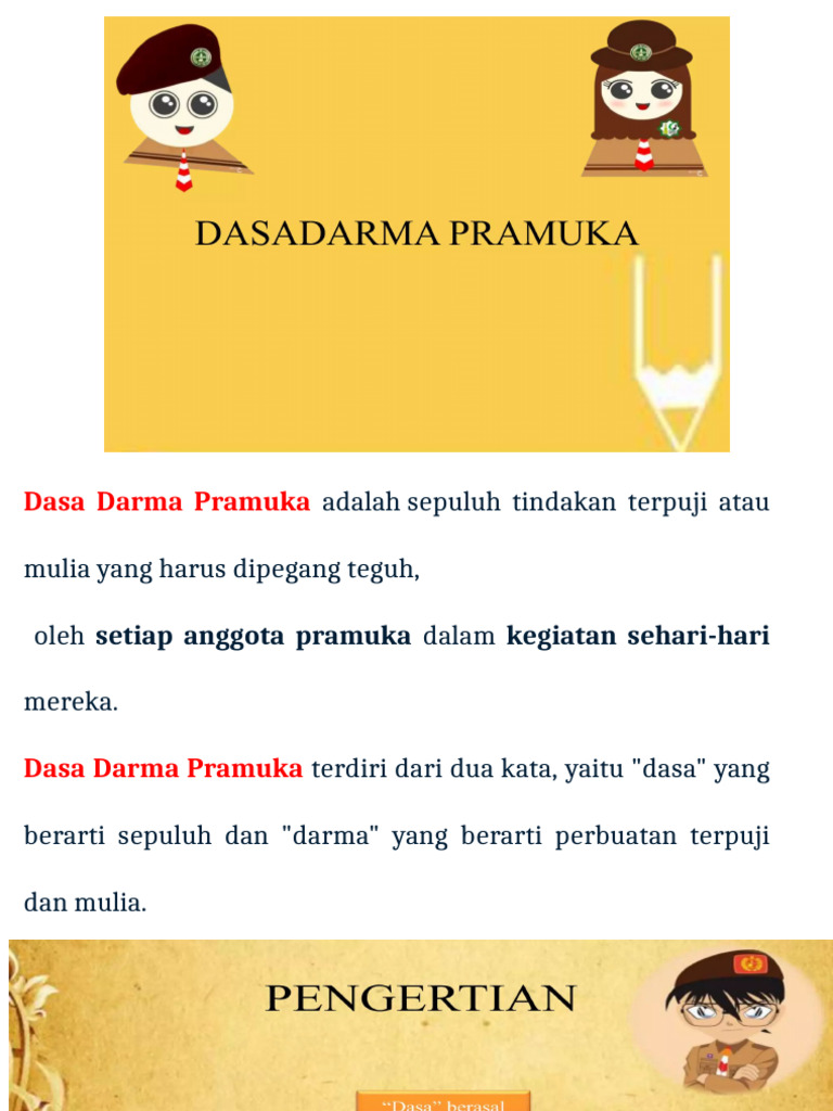 Materi Dasa Dharma | PDF