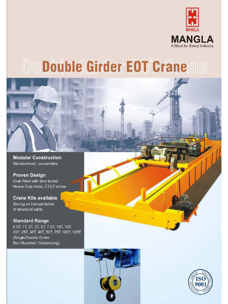 Catalogue - Eot Cranes | PDF