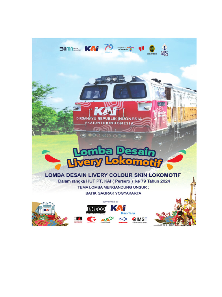 Lomba Design Livery Lokomotif JSF2024 | PDF