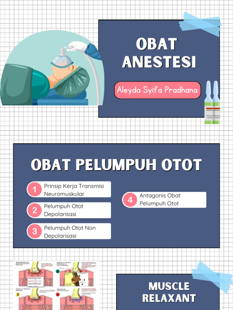 Obat Anestesi | PDF